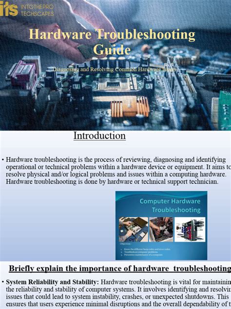 Image result for Basic Check Computer Hardware Troubleshoot
