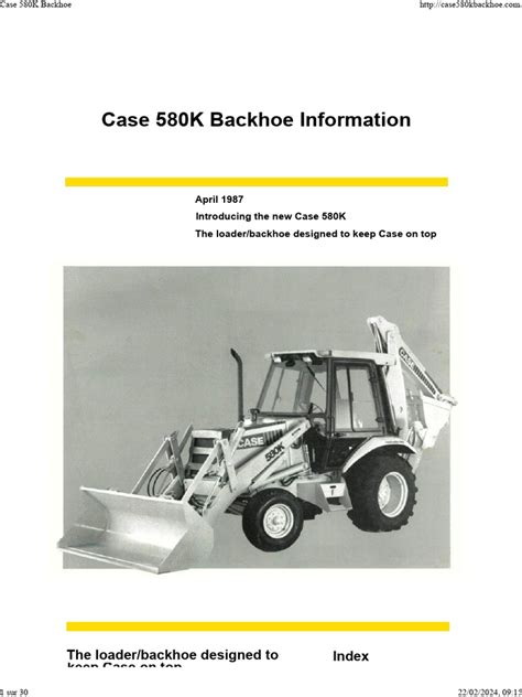 Image result for Case 580 Backhoe Tips