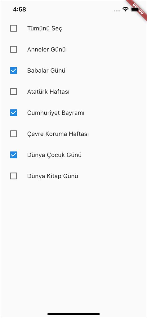 Image result for CheckBoxList Tile Flutter Code