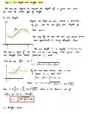Image result for Arc Length Integration Example