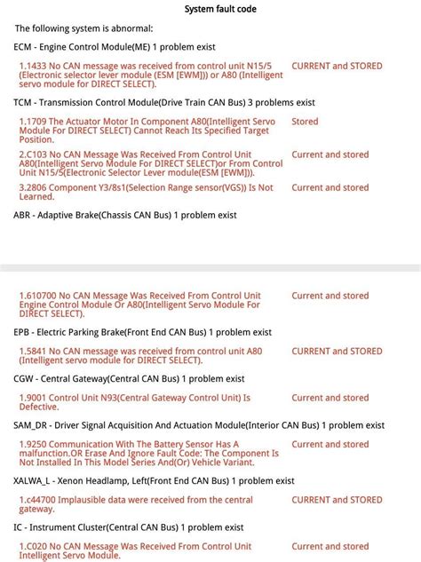 Image result for Mercedes-Benz Code 351 Fix