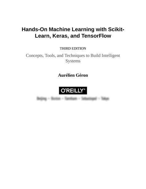Image result for Hands-On Machine Learning