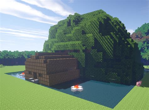 Image result for Minecraft Fallen Tree Build