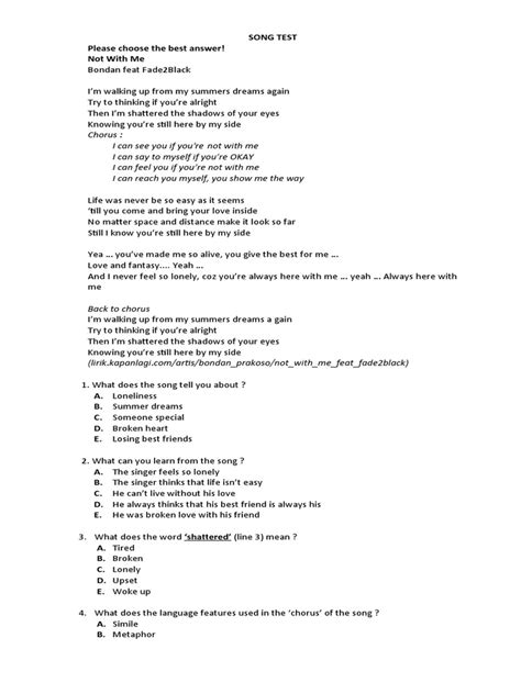 Image result for Test Test Song