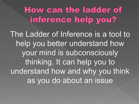 Image result for Ladder of Inference Simple