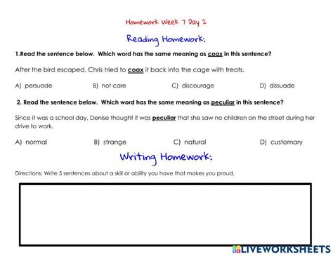 Image result for My Homework Lesson 2 Chapter 7