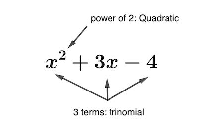 Image result for General Quadratic Trinomial Examples