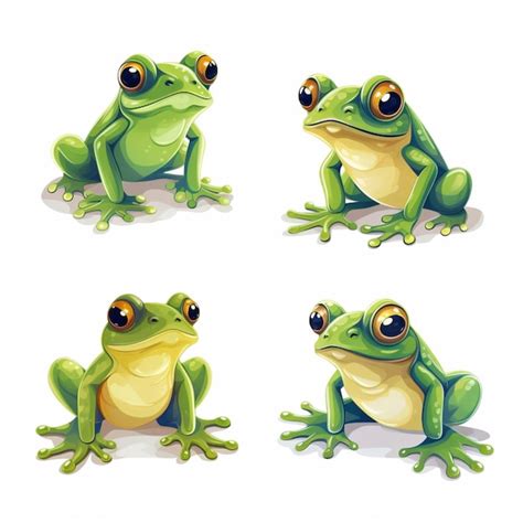 Image result for Frog Cartoon 2D Vector