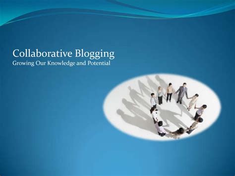 Image result for Collaborative Blog