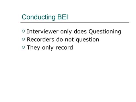 Image result for Behavioral Event Interview