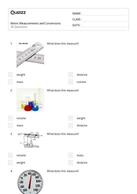 Image result for Math Measurement Grade 8 Worksheet