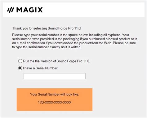 Image result for Sound Forge Serial Key