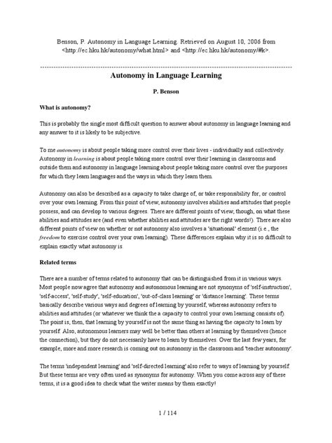 Image result for Learner Autonomy in Language Learning
