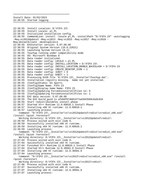 Image result for Open Install Log File