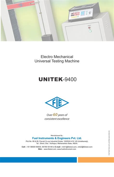 Image result for Fie Universal Testing Machine