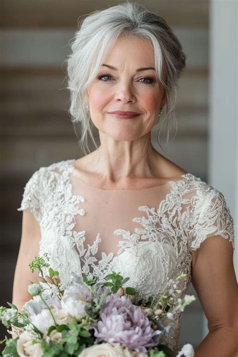 Image result for Wedding Dress for Over 60 Bride