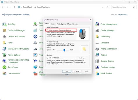 Image result for Control Panel Mouse Settings