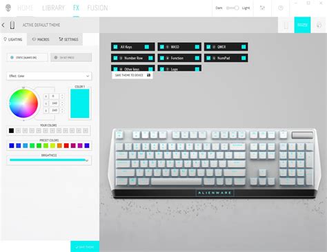 Image result for Alienware Aw510k RGB Control