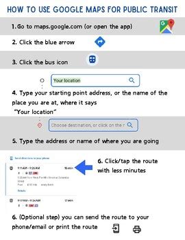 Image result for Public Transit Navigation Map