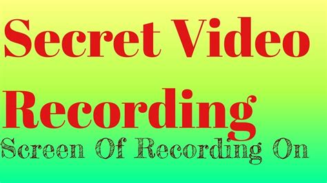 Image result for Video Recording Secretly