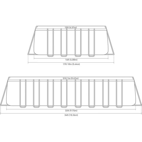Image result for Intex XTR Rectangular Installation