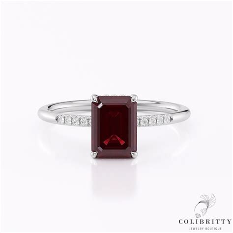 Image result for Emerald Cut Ruby
