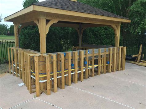 Image result for Build Outdoor Kitchen Frame