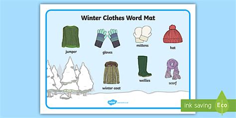 Image result for Winter Wear Word Ladder