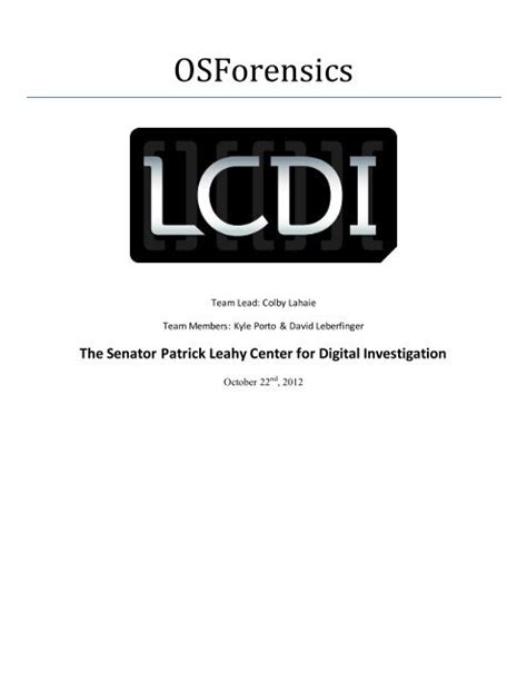 Image result for OSForensics Computer Forensics Reports