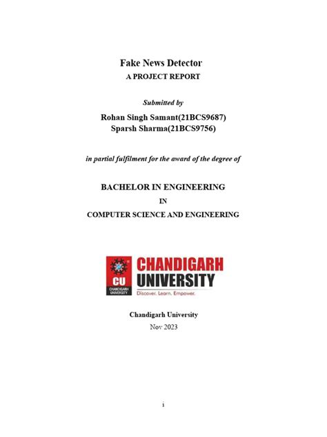 Image result for Machine Learning Project Report PDF