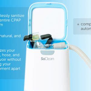 Image result for SoClean Sleep Apnea Machine Cleaner