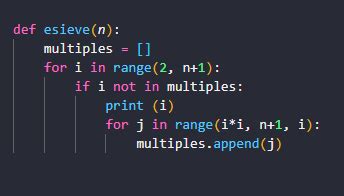 Image result for Build Primes Sieve Python