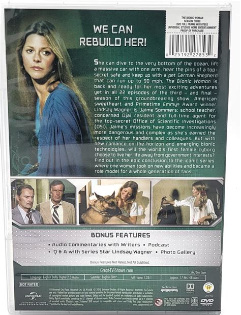 Image result for Bionic Woman DVD Collection
