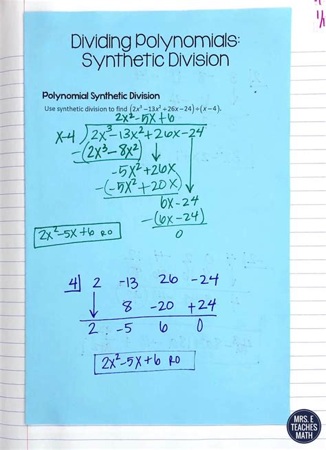 Image result for Solving Polynomial Equations Using Division