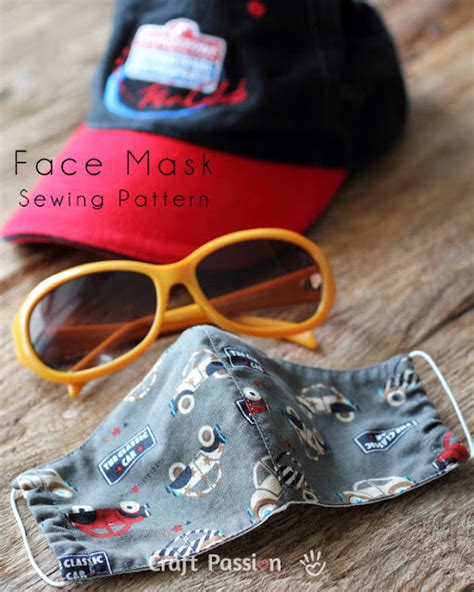 Image result for Face Mask Free Patterns and Tutorial