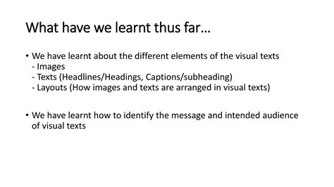 Image result for Composition of Visual Texts Examples