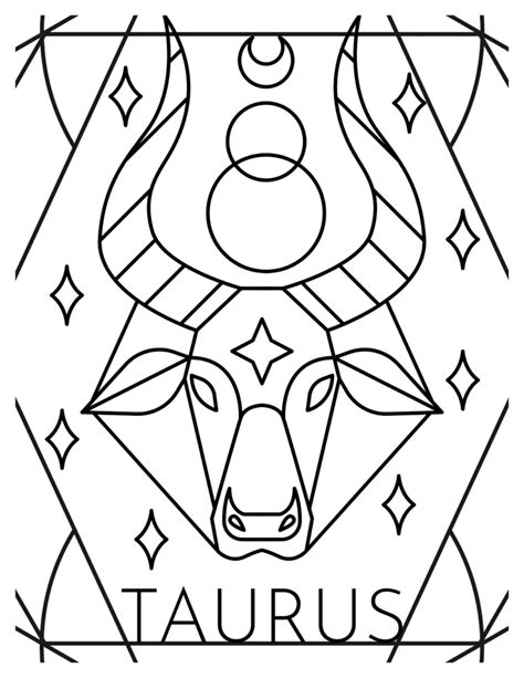 Image result for Taurus Coloring Pages