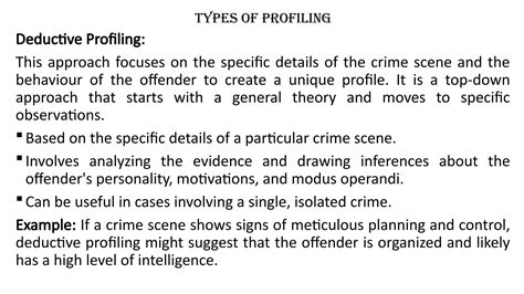 Image result for Forensic Profiling