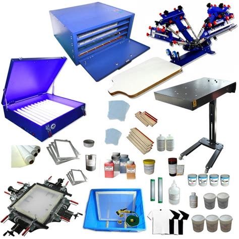 Image result for Semi-Pro 4 Color Screen Printing Kit