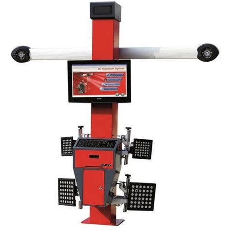 Image result for 3D Wheel Alignment Machine Installation