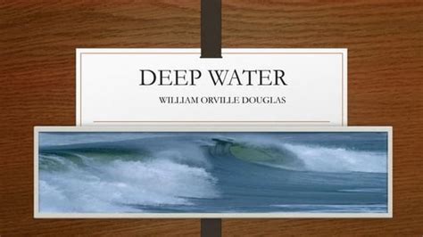 Image result for Deep Water Class 12 CBSE