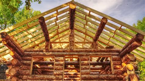 Image result for Off-Grid Log Cabin Build