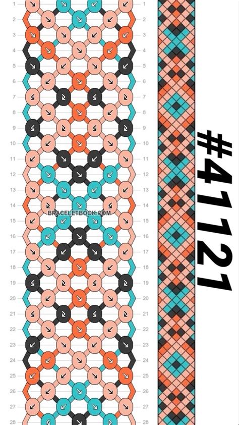 Image result for How Read String Bracelet Patterns