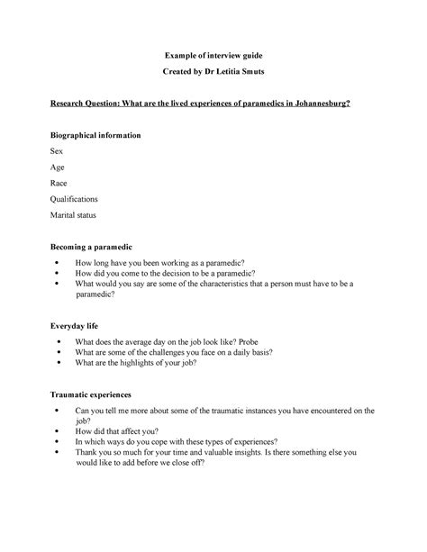 Image result for Example of an Interview About a Tour Guide