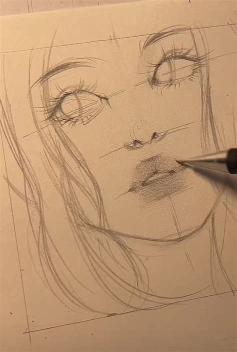 Image result for Draw Manga Head Tutorial