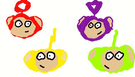 Image result for Teletubbies Drawing