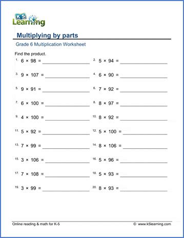Image result for Multi-Digit Multiplication Lesson Plan Grade 6
