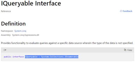 Image result for IEnumerable and IQueryable C