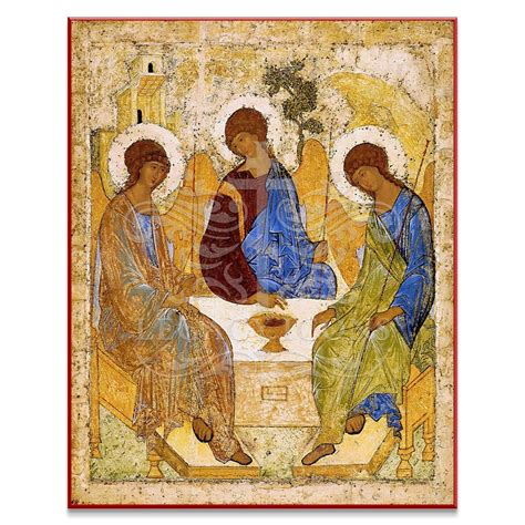 Orthodox Icon of the Holy Trinity (Rublev)