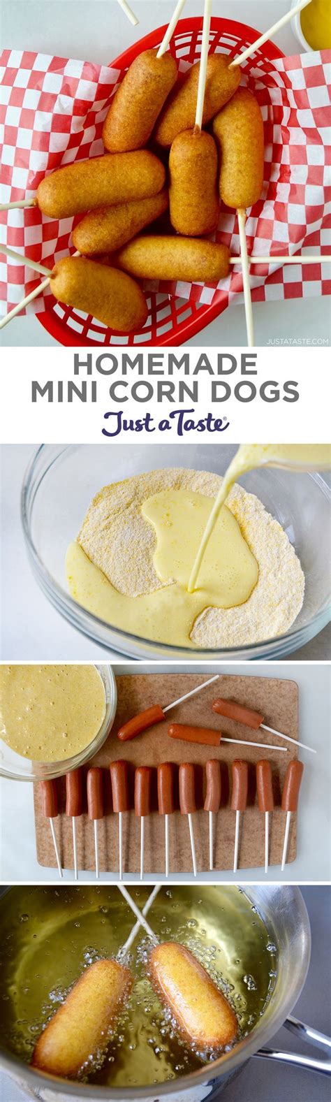 Image result for Homemade Mini Corn Dogs